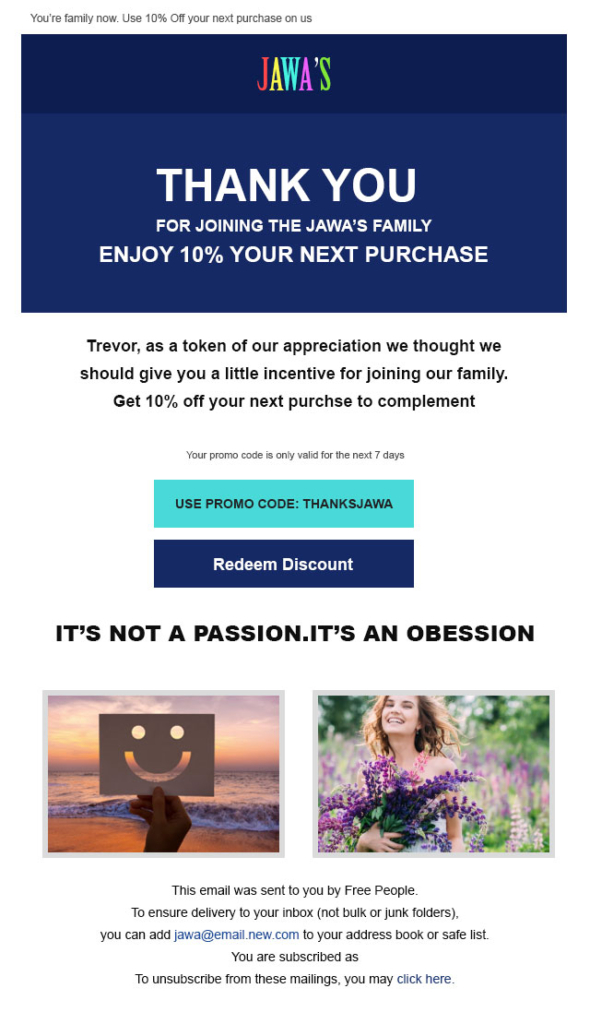 Free Bigcommerce Post Purchase Email Templates-BayEngage | TargetBay