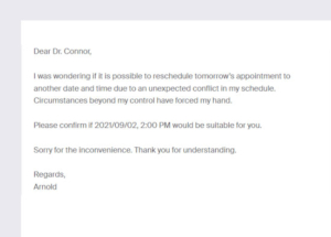 5 Appointment Email Templates & Request Examples (2025)