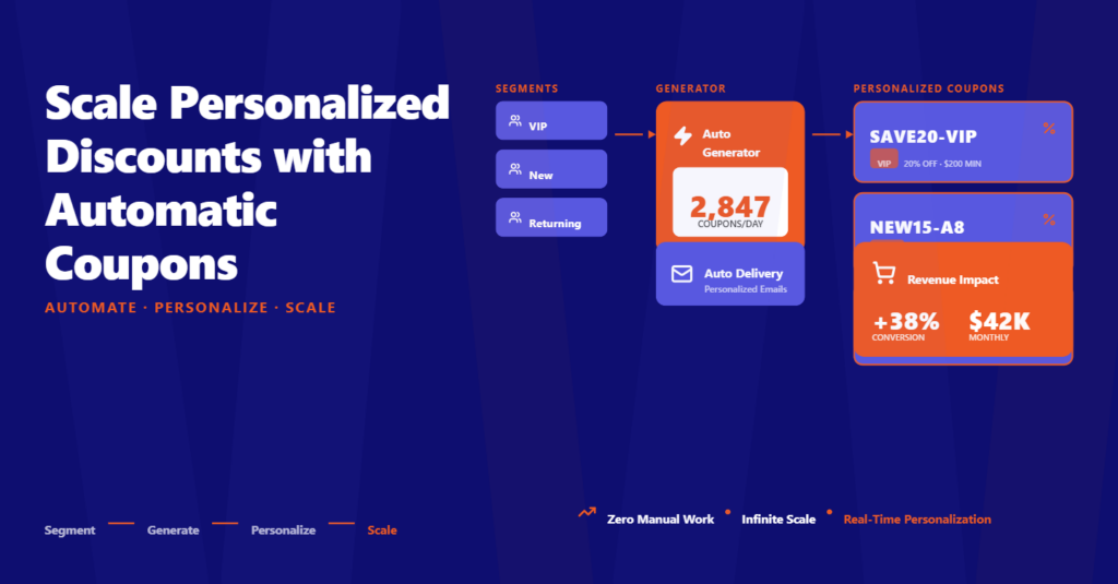 How To Scale Personalized Discounts With Automatic Coupons